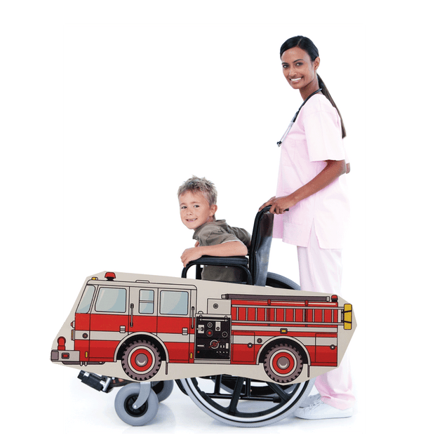 Fire Truck Wheelchair Costume Child's – Rolling Buddies