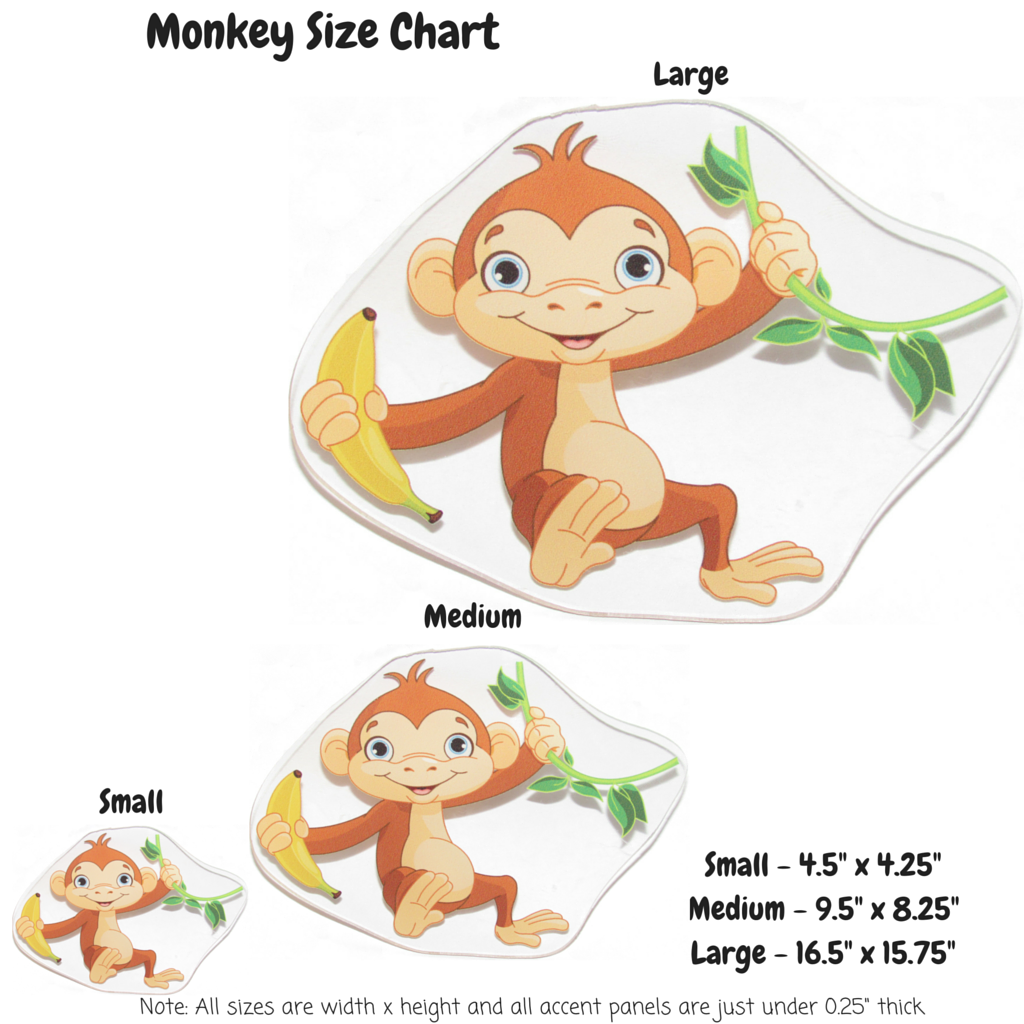 Monkey Decoration Panel – Rolling Buddies