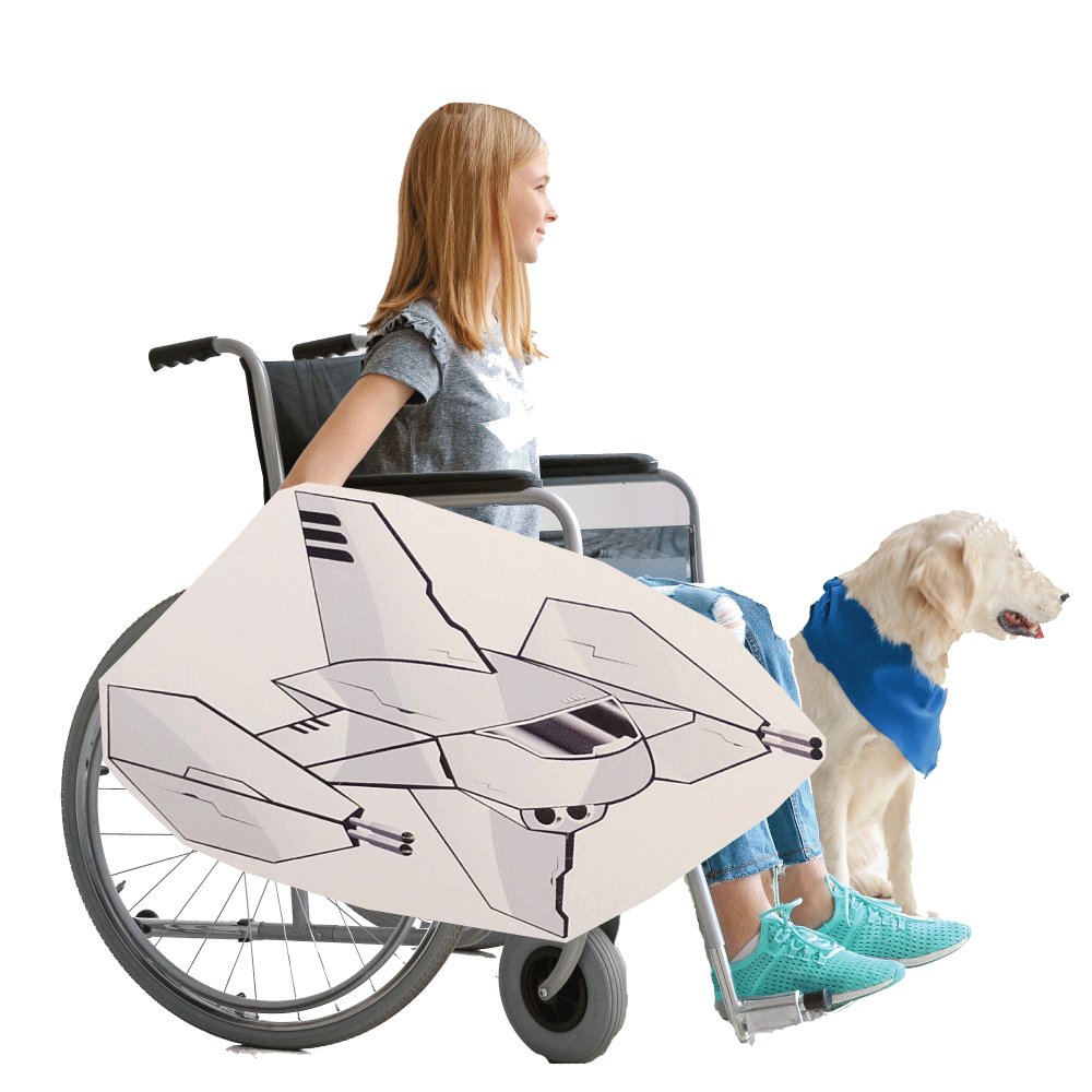 Space Wars 1 Wheelchair Costume Child's – Rolling Buddies