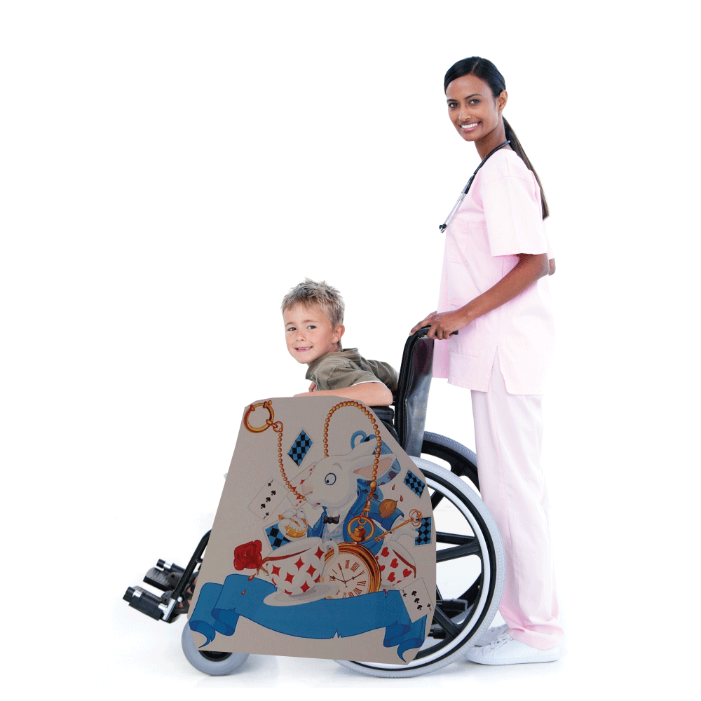 Alice in Wonderland Lookalike Wheelchair Costume Child's – Rolling Buddies